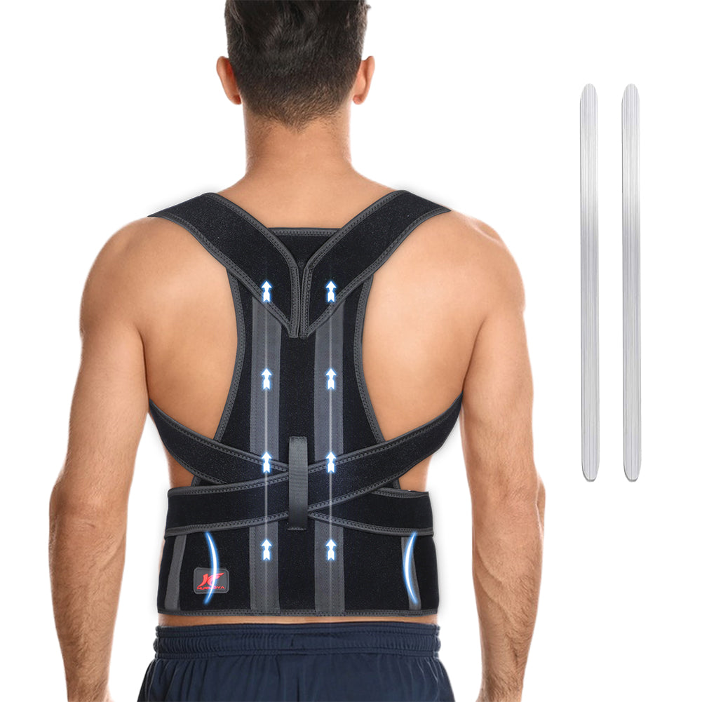 Back Brace Posture Corrector for Women and Men Back Pain Relief – Hurmoya
